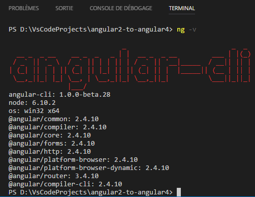 Im Using Angular Cli Beta How To Update To Angular Cli Rc And Angular 4 Anthony Girettis