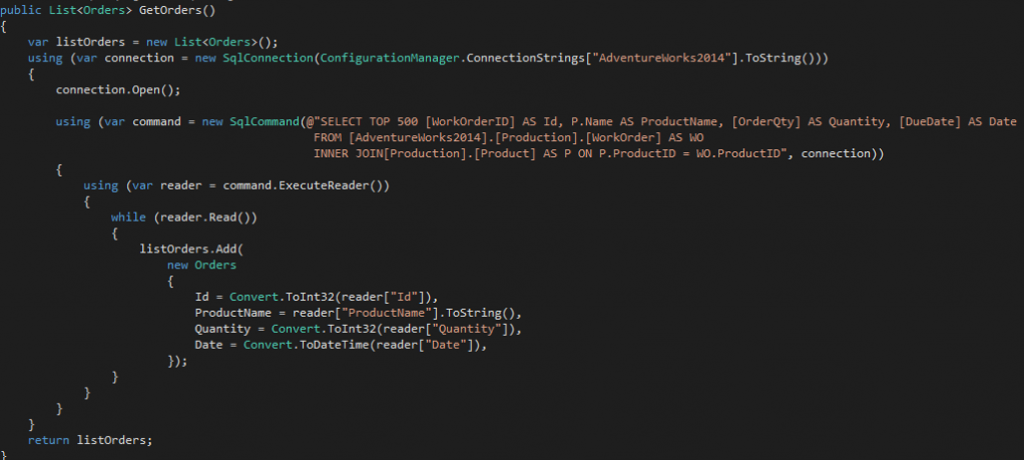 Micro Orms Alternatives To Entity Framework Part 1 Anthony Girettis Net Blog