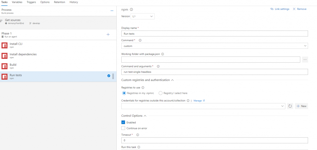 How To Run Unit Tests In A Vsts Ci Build With Angular 5 And Phantomjs