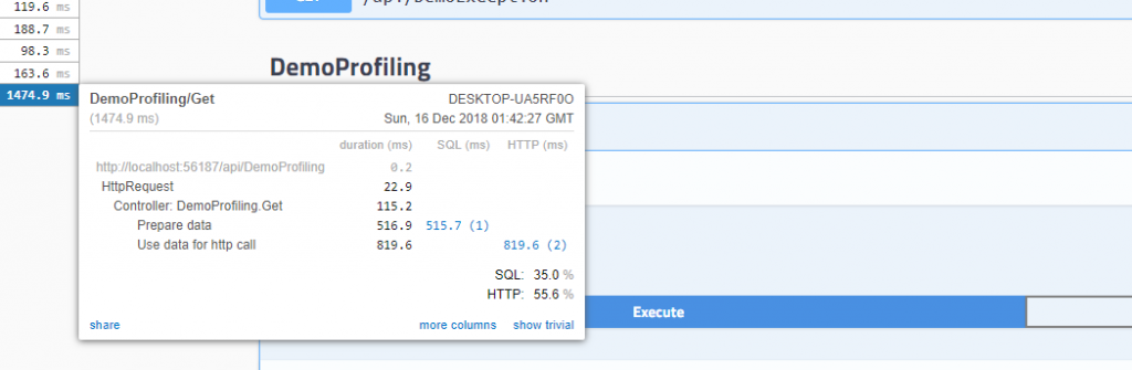 Common features in ASP.NET Core 2.2 WebApi: Profiling – Anthony Giretti's .NET blog