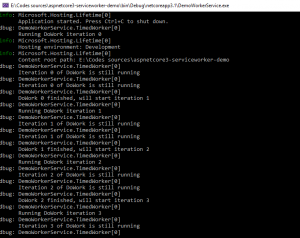 Building a Windows service with Worker Services and .NET Core 3.1, part 2: Migrate a timed ...