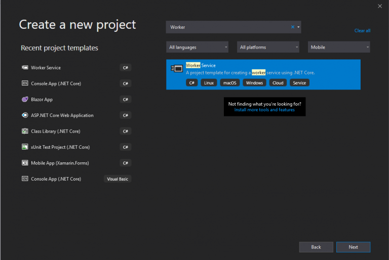 Building a Windows service with Worker Services and .NET Core 3.1, part ...