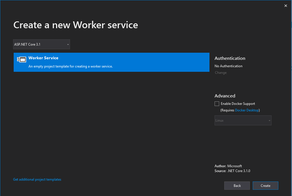 Building a Windows service with Worker Services and .NET Core 3.1, part ...