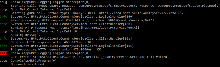 Grpc And Aspnet Core 31 Global Error Handling In Grpc And Grpc Status