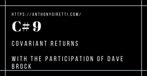 Introducing C# 9: Covariant returns – Anthony Giretti's .NET blog