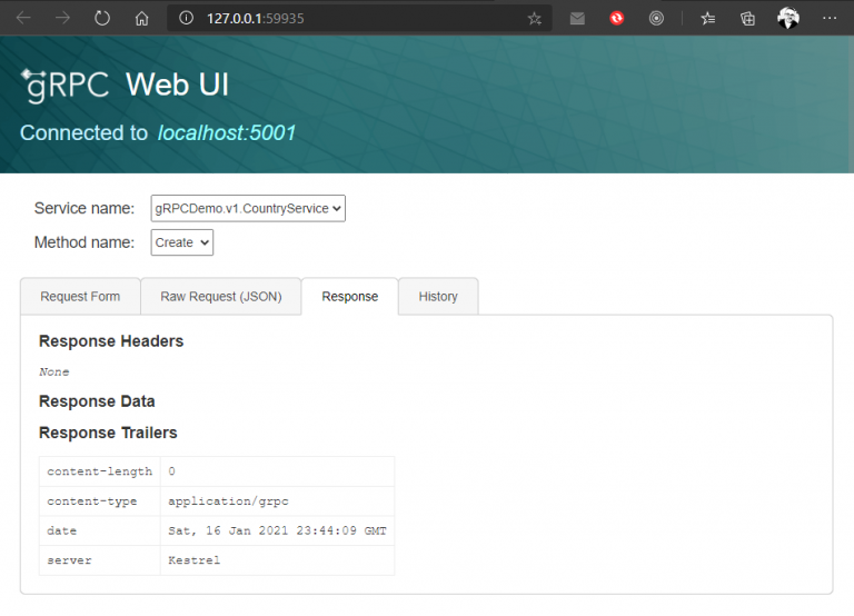 Grpc And Aspnet Core 5 Discover Grpcui The Gui Alternative To Grpcurl Anthony Girettis Net Blog
