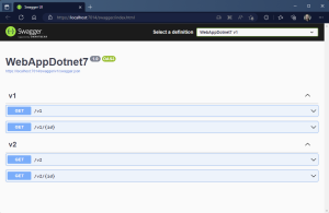 ASP.NET Core7: Use endpoint groups to manage minimal APIs versioning – Anthony Giretti's .NET blog