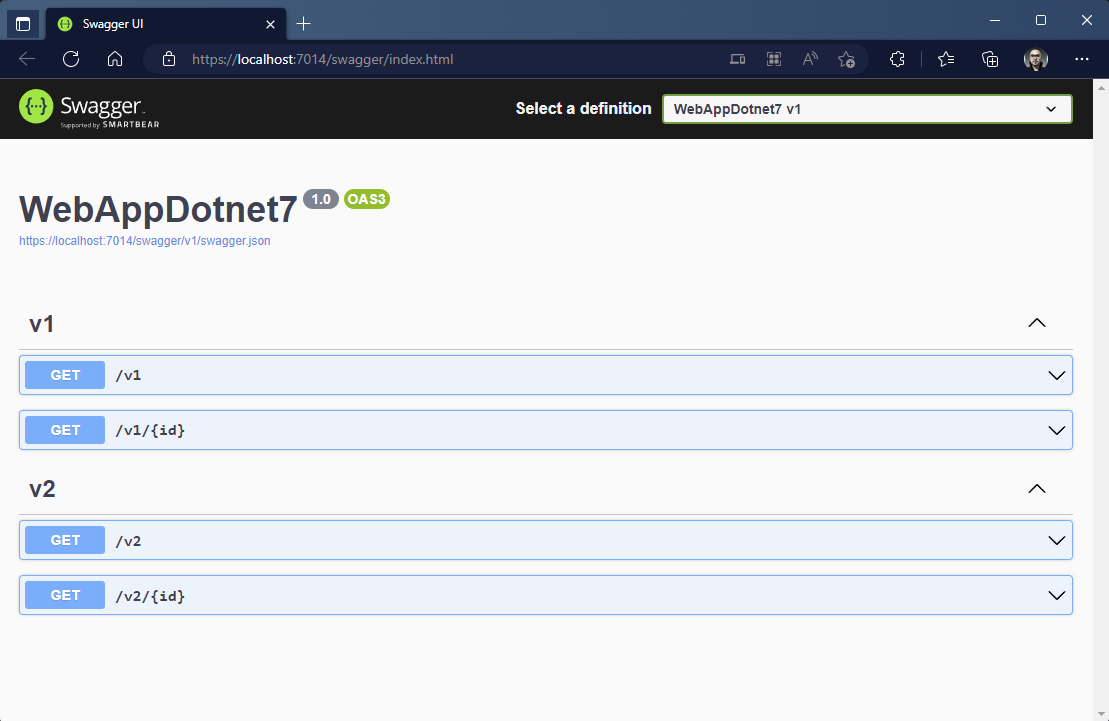 ASP.NET Core7: Use endpoint groups to manage minimal APIs versioning – Anthony Giretti's .NET blog